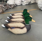 Full Body Field Mallard Duck Decoys “PE Plastic” (hard body) FLOCKED H