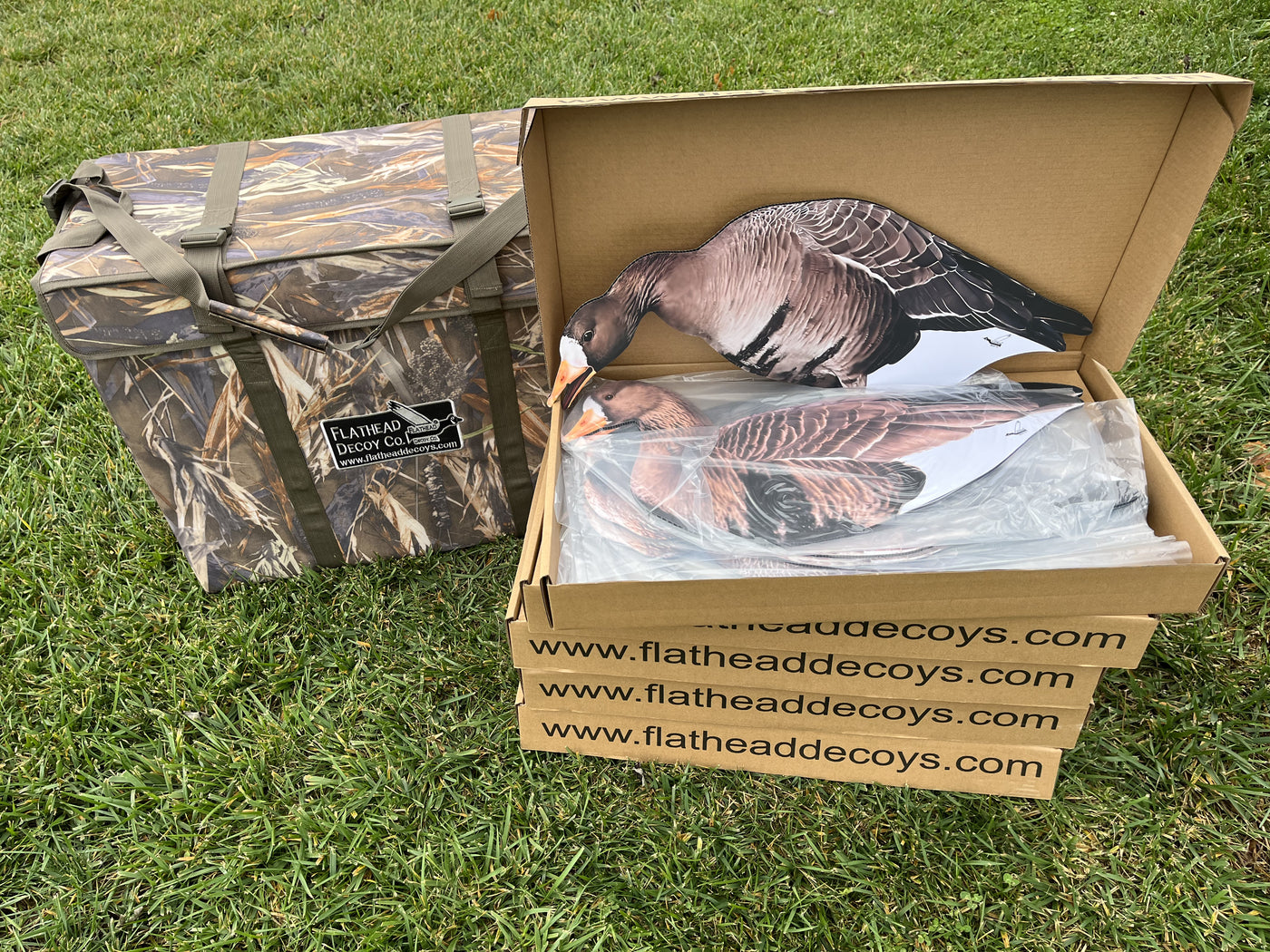 Specklebelly Silhouette Decoys "Outfitters (60) Pack" with Bag